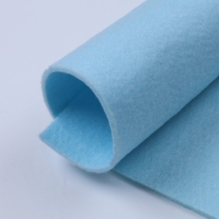 Feltro Modellabile 3mm - Colore Cielo - Mezzo Metro - www.mondotessuti.com
