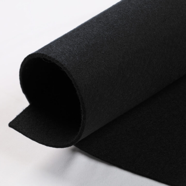 Feltro 2mm Compact - Nero - Mezzo Metro - www.mondotessuti.com